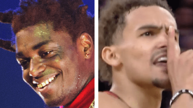 Kodak Black Questions Trae Young's Bird Fear As Knicks Fans Taunt Hawks ...