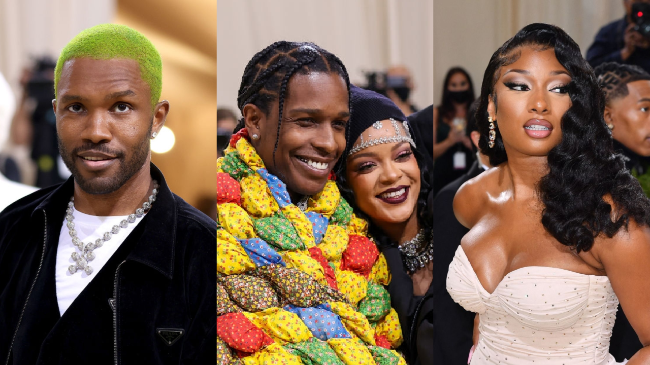 Frank Ocean, A$AP Rocky, Rihanna + More Step Out In Style At 2021 Met ...