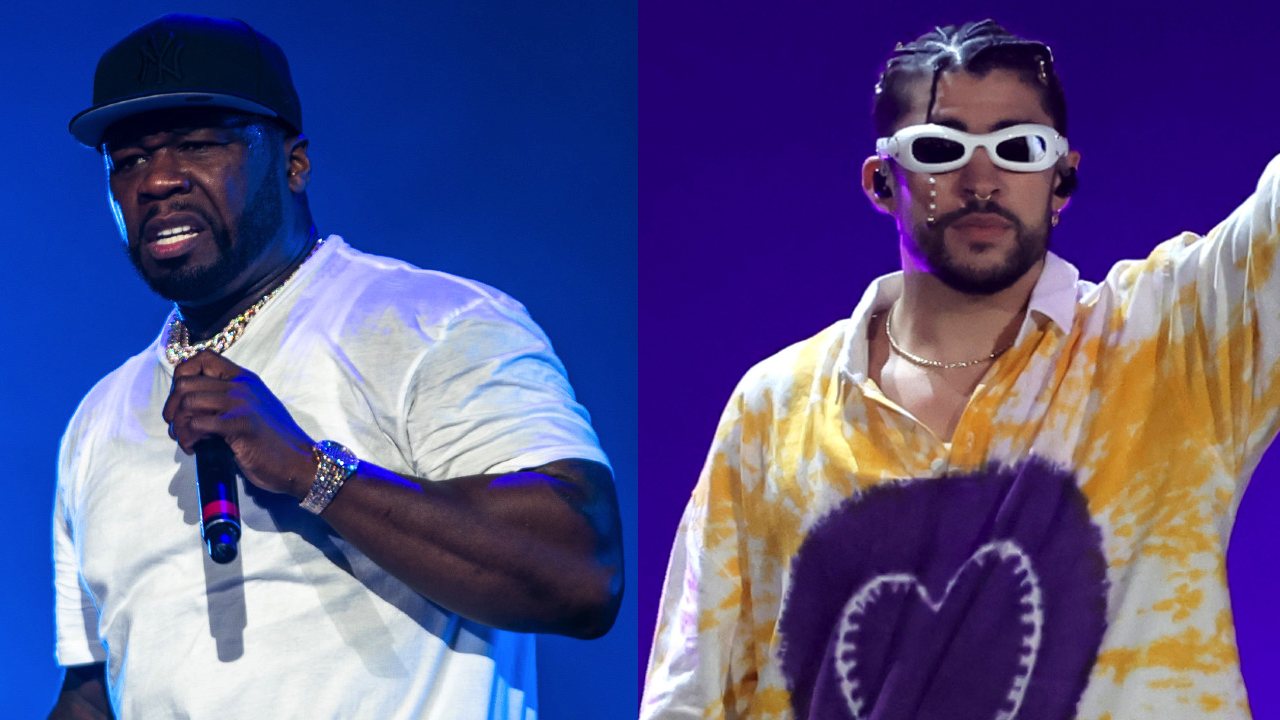 50 Cent Calls Out Grammy Awards For Bad Bunny Closed Caption Blunder ...