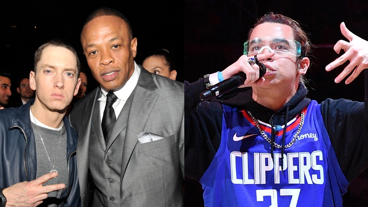Eminem Told Bad Dad Joke When He First Met His & Dr. Dre's New Artist ...