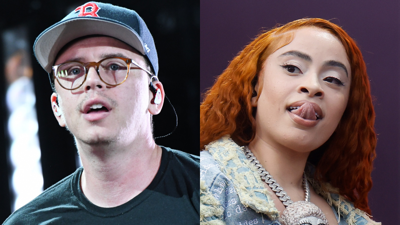 Logic Does His Best Ice Spice Twerking Impression While Shirtless ...