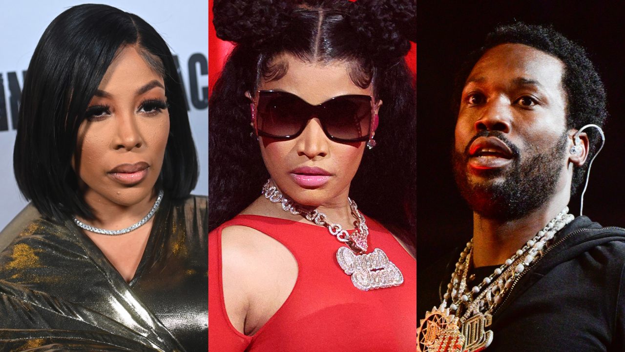 K. Michelle Claims 'Mean-A$$' Nicki Minaj Stole Meek Mill Song & Chain ...