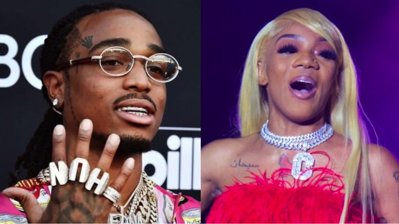 Quavo & GloRilla Model Tommy Hilfiger x Avirex Collab - HipHopDX