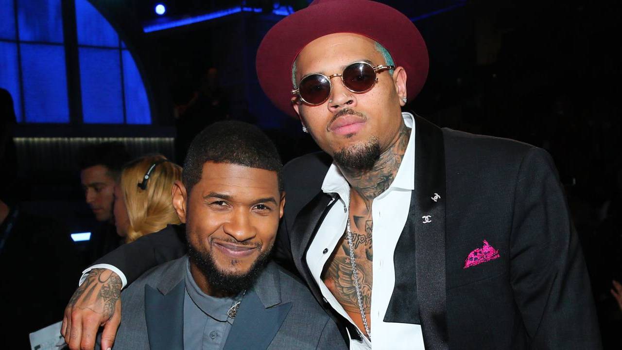Chris Brown Extends Olive Branch To Usher Following Alleged Fight ...