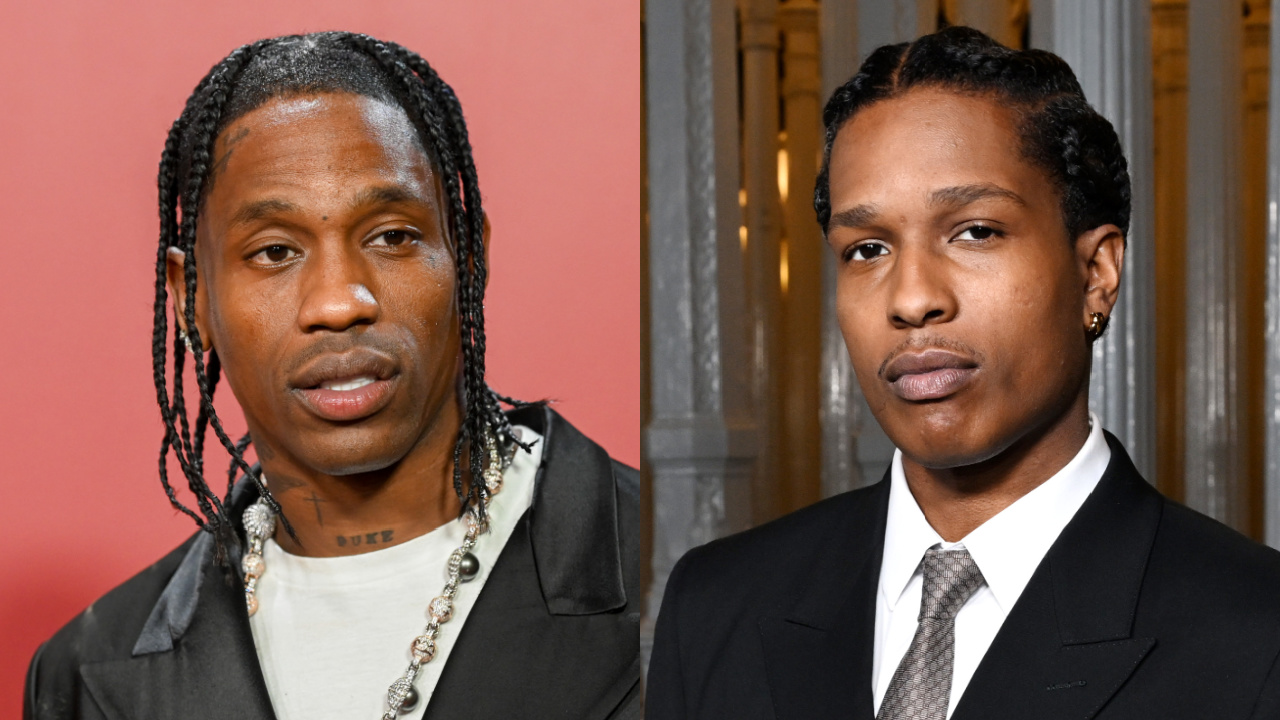 Travis Scott Accused Of Biting A$AP Rocky With Tank Stunt - HipHopDX