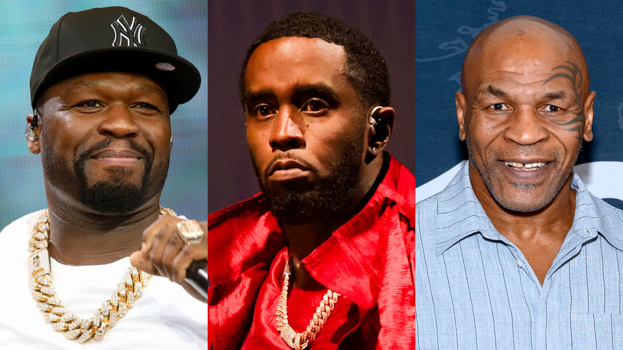 50 Cent Continues Taunting Diddy By Digging Up Awkward Mike Tyson Video ...