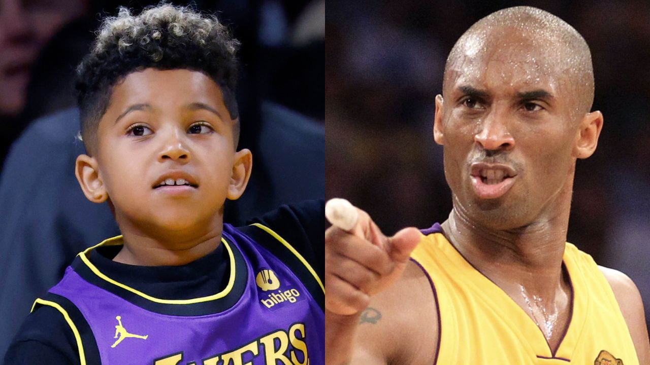 Kanye West’s Son Saint Nicknames Himself ‘Mini Kobe’ Ahead Of Latest ...