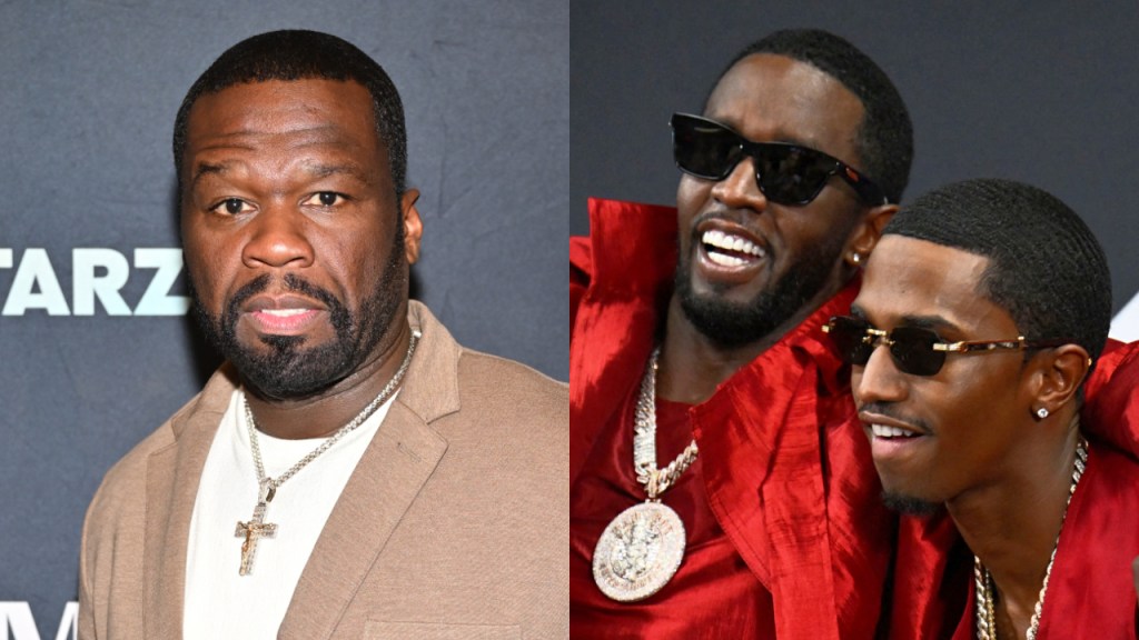 50 Cent Tears Into Diddy's Son King Combs After Threatening Diss Song ...