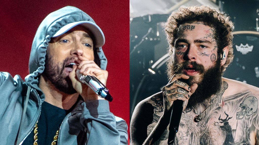 Eminem Denied First No. 1 Single In Over A Decade By Post Malone - HipHopDX