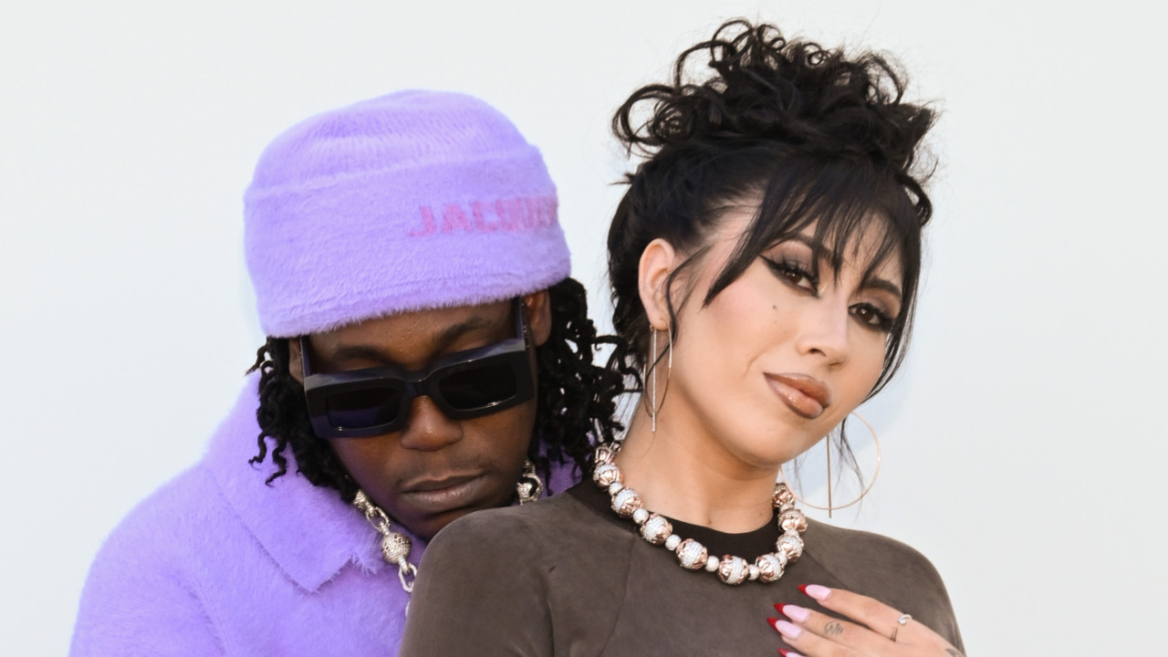 Don Toliver & Kali Uchis Pose With Baby Boy In Adorable Family Photo ...
