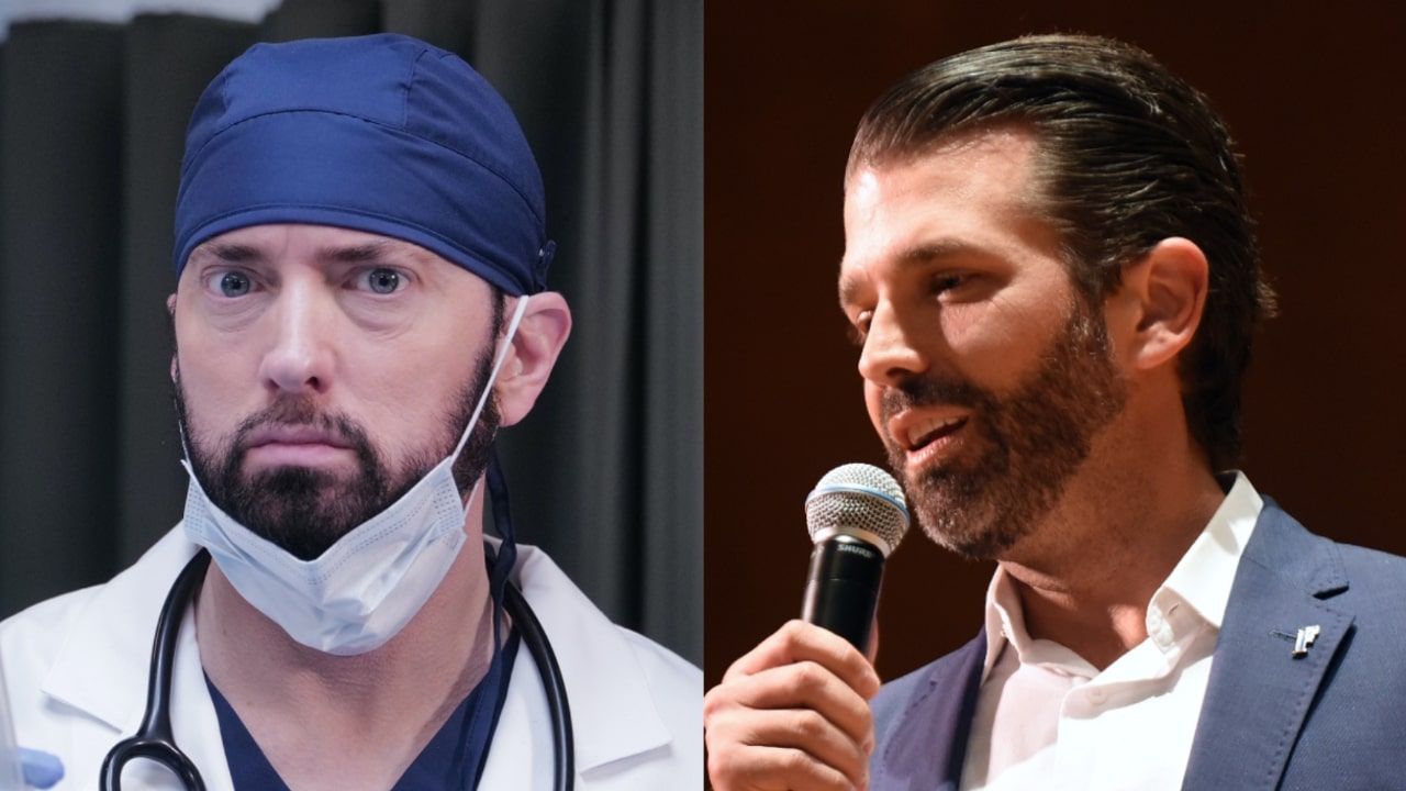 Eminem Clowned By Donald Trump Jr. After Alleged Election Comments ...