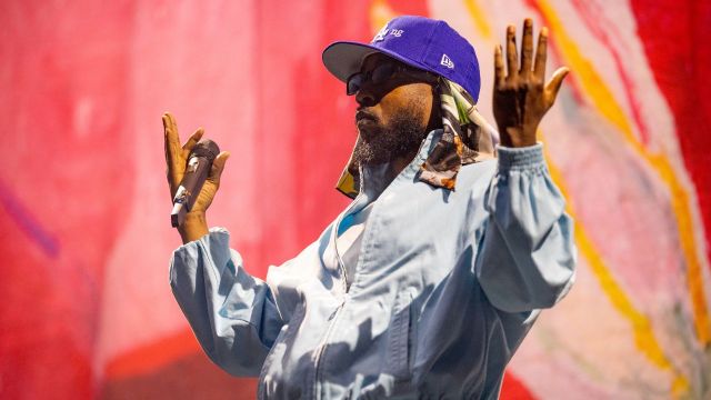 Kendrick Lamar Spotted Filming 'Not Like Us' Music Video Outside ...