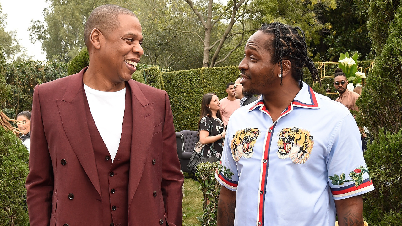 Pusha T Pays Homage To Favorite Rapper JAY-Z With New Diamond Chain ...