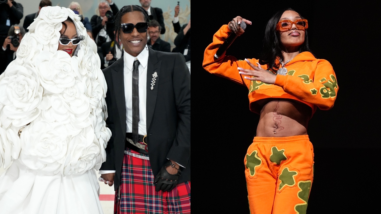 Rihanna Catches A$AP Rocky Off Guard By Rapping Along To GloRilla ...