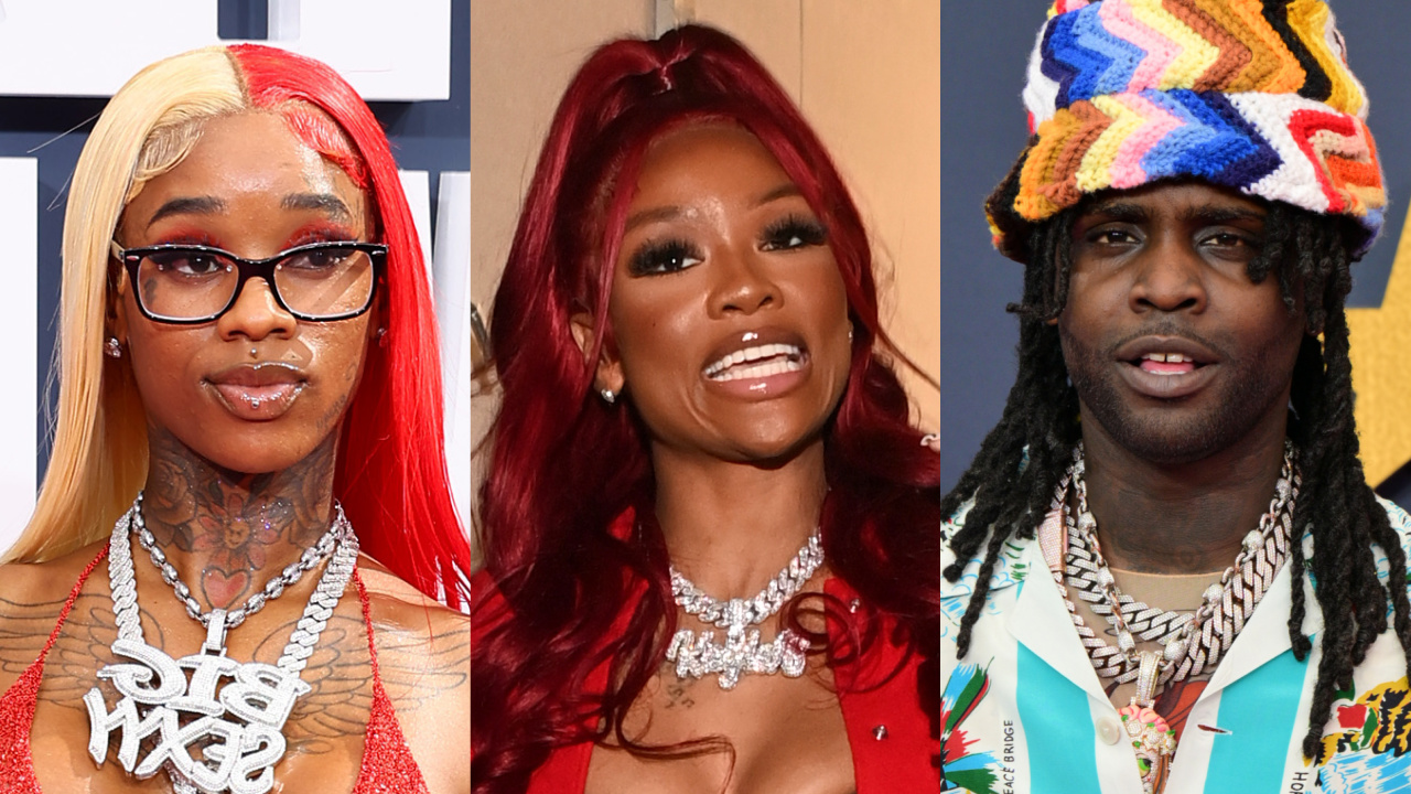 Sexyy Red & King Von's Sister Kayla B Fight Over Chief Keef As Love ...