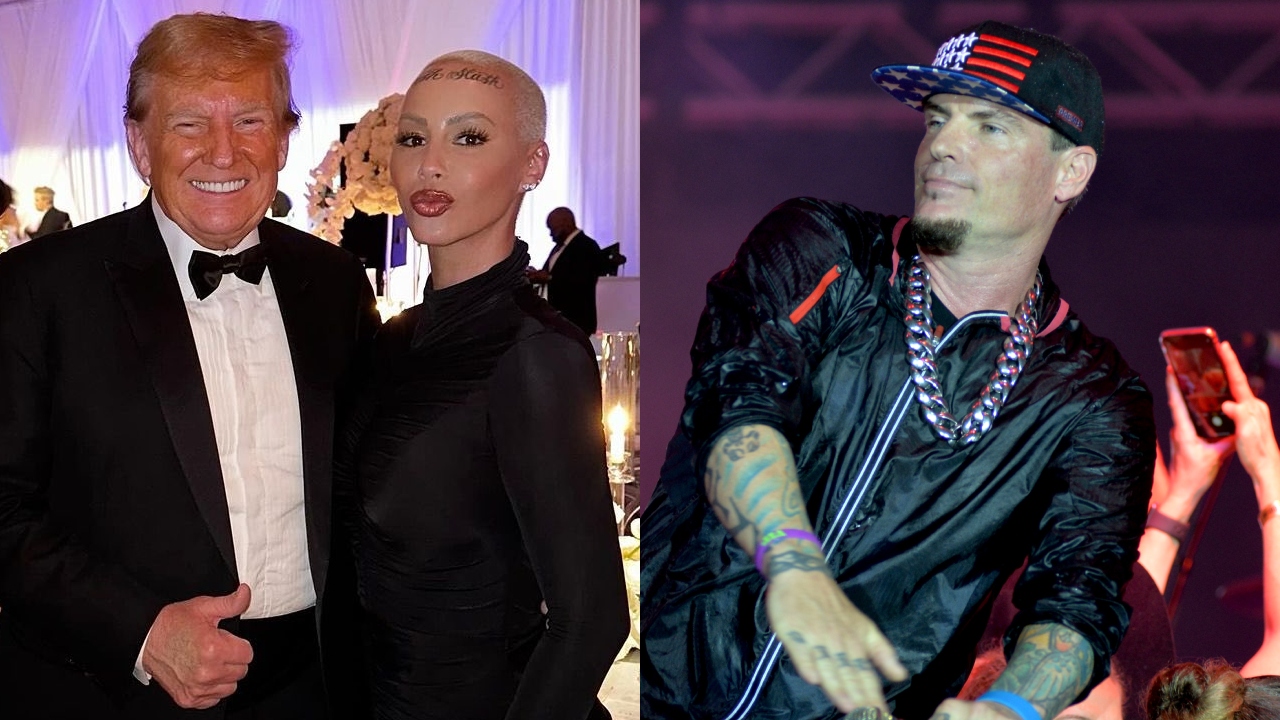 Amber Rose Stars In Pro-Donald Trump Video By Vanilla Ice-Sampling MAGA ...
