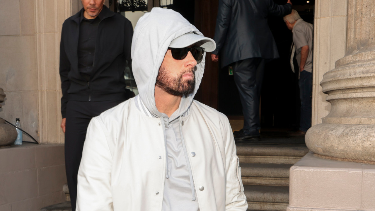 Eminem Jumps On 'Hawk Tuah' Trend With New 'Death Of Slim Shady' Teaser ...