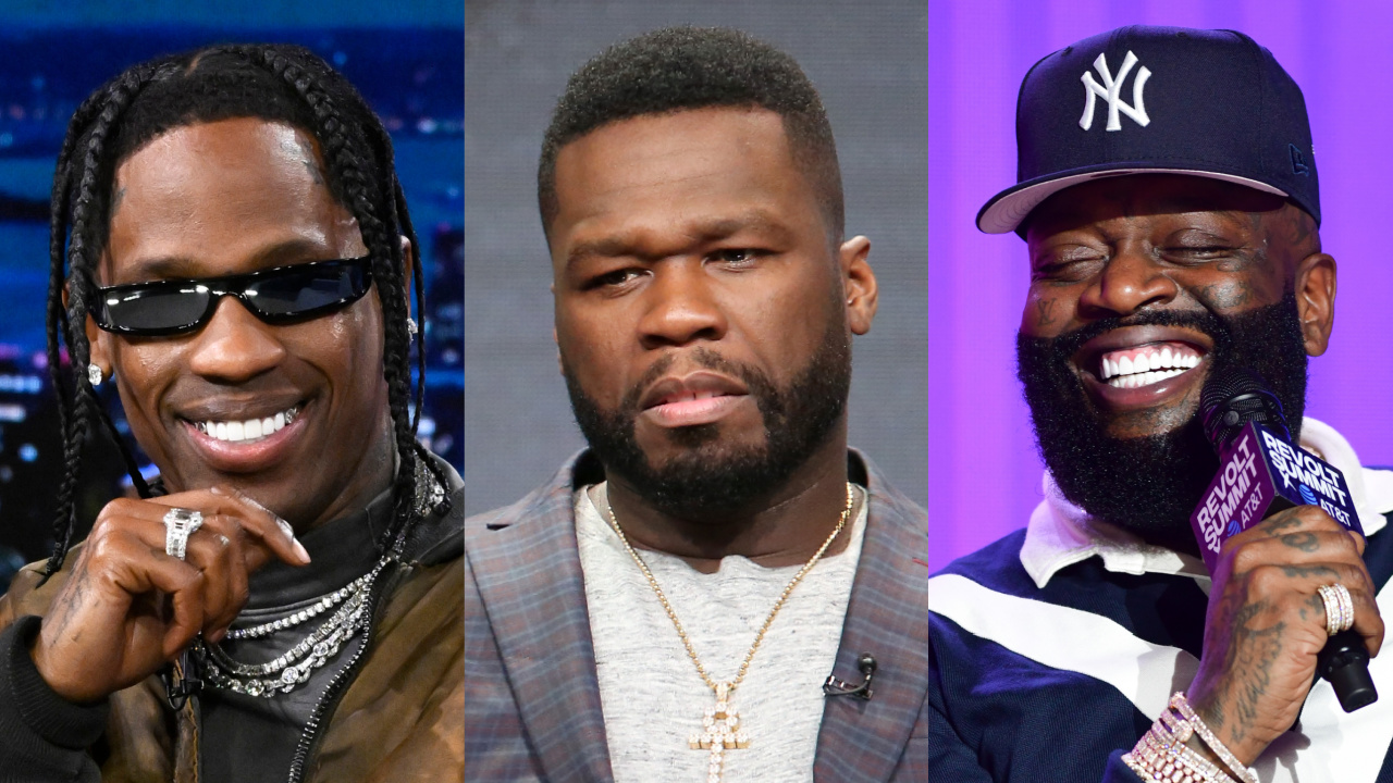 Travis Scott Spotted With 50 Cent's Ex-Girlfriend — To Rick Ross ...