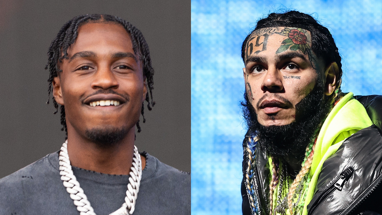 Lil Tjay Taunts 6ix9ine By Cozying Up To His Ex-Girlfriend: 'You In ...
