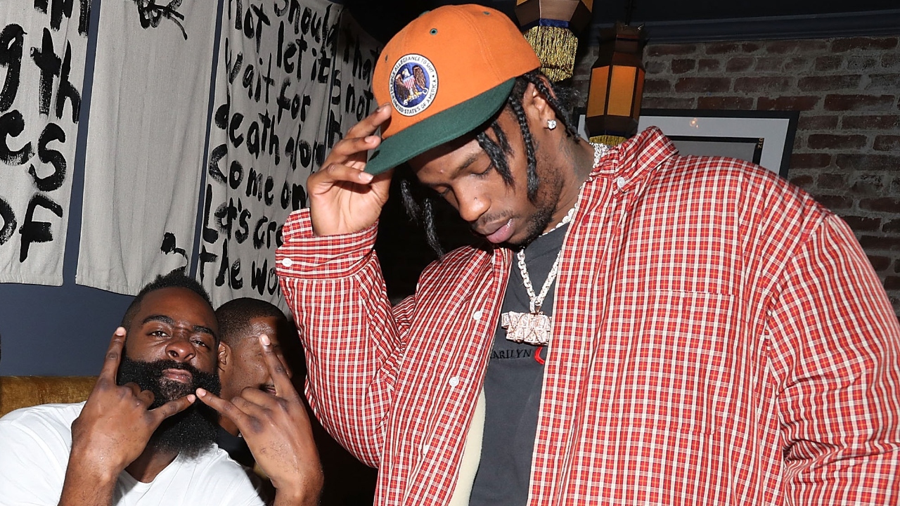 Travis Scott Delivers Sweet Birthday Toast To James Harden: 'Greatest ...