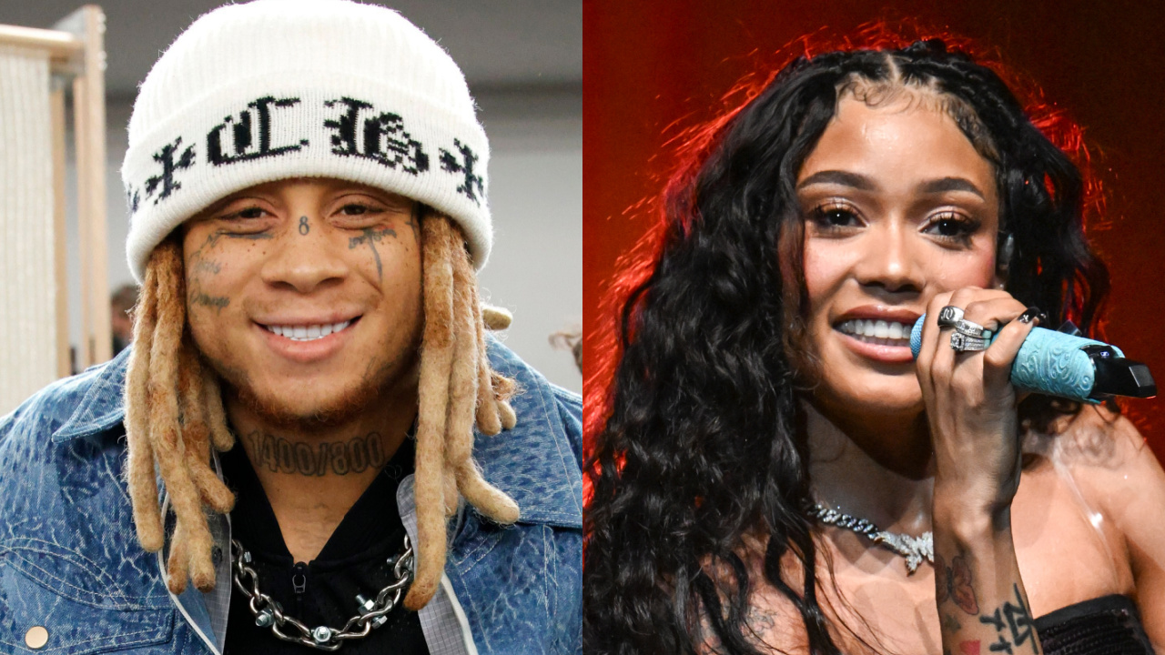 Trippie Redd & Coi Leray Rekindle Romance With Onstage Kiss - HipHopDX
