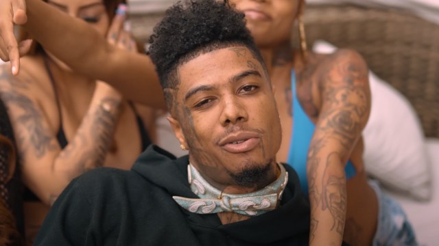 Blueface's 'Diabolical' New Face Tattoos Infuriate His Mom: 'Pull ...