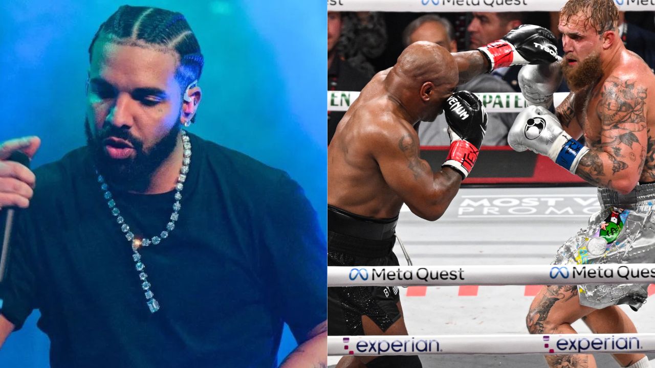 Drake Loses Six Figures On Mike Tyson Vs. Jake Paul Fight: ‘Money On ...