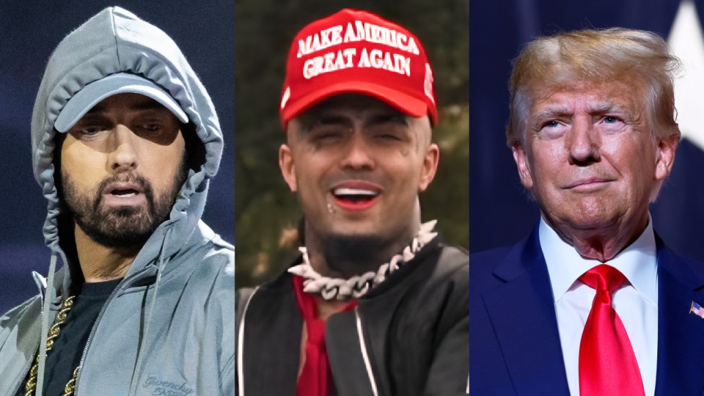 Eminem Dissed By Lil Pump After Donald Trump Wins Presidential Election ...