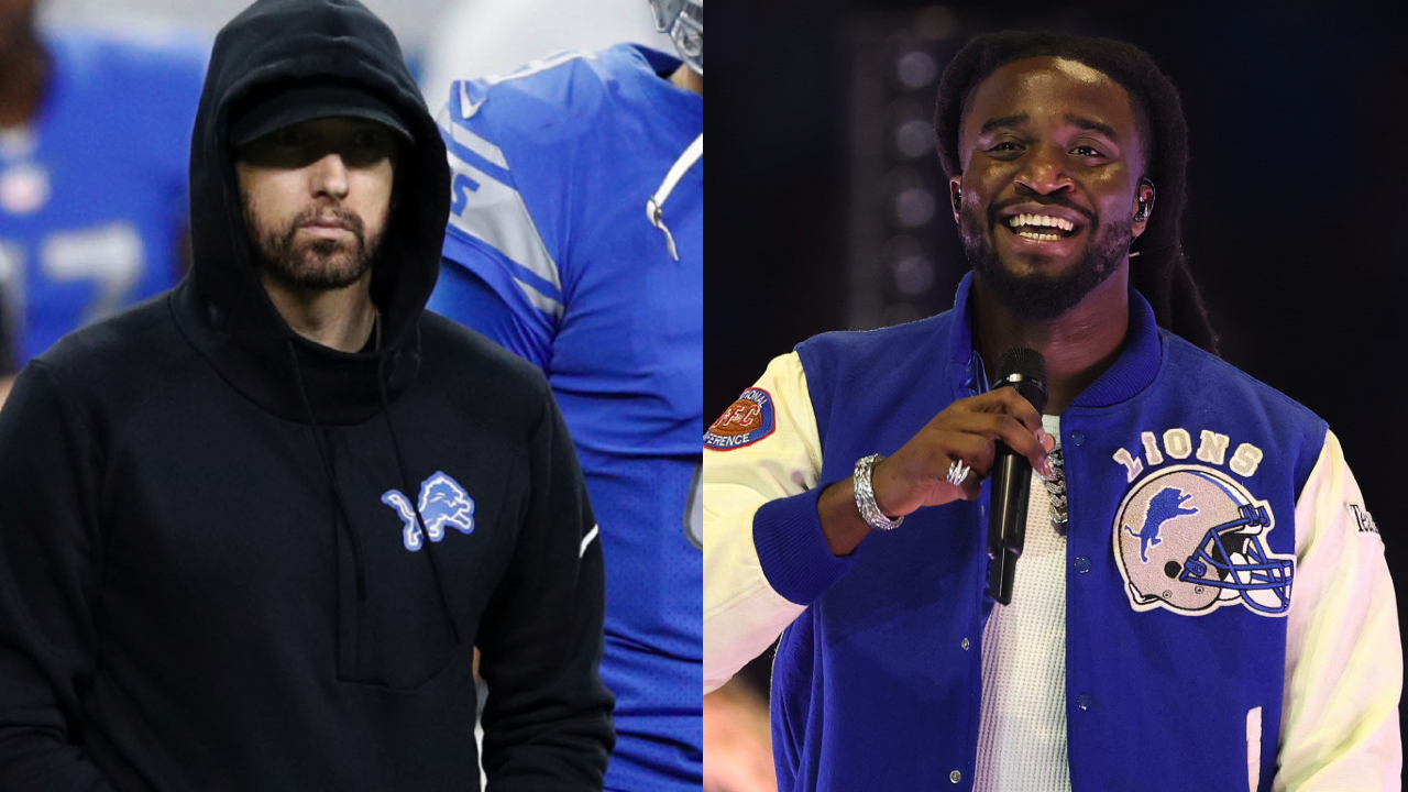Eminem Links Up With Shaboozey Following Detroit Lions Thanksgiving ...