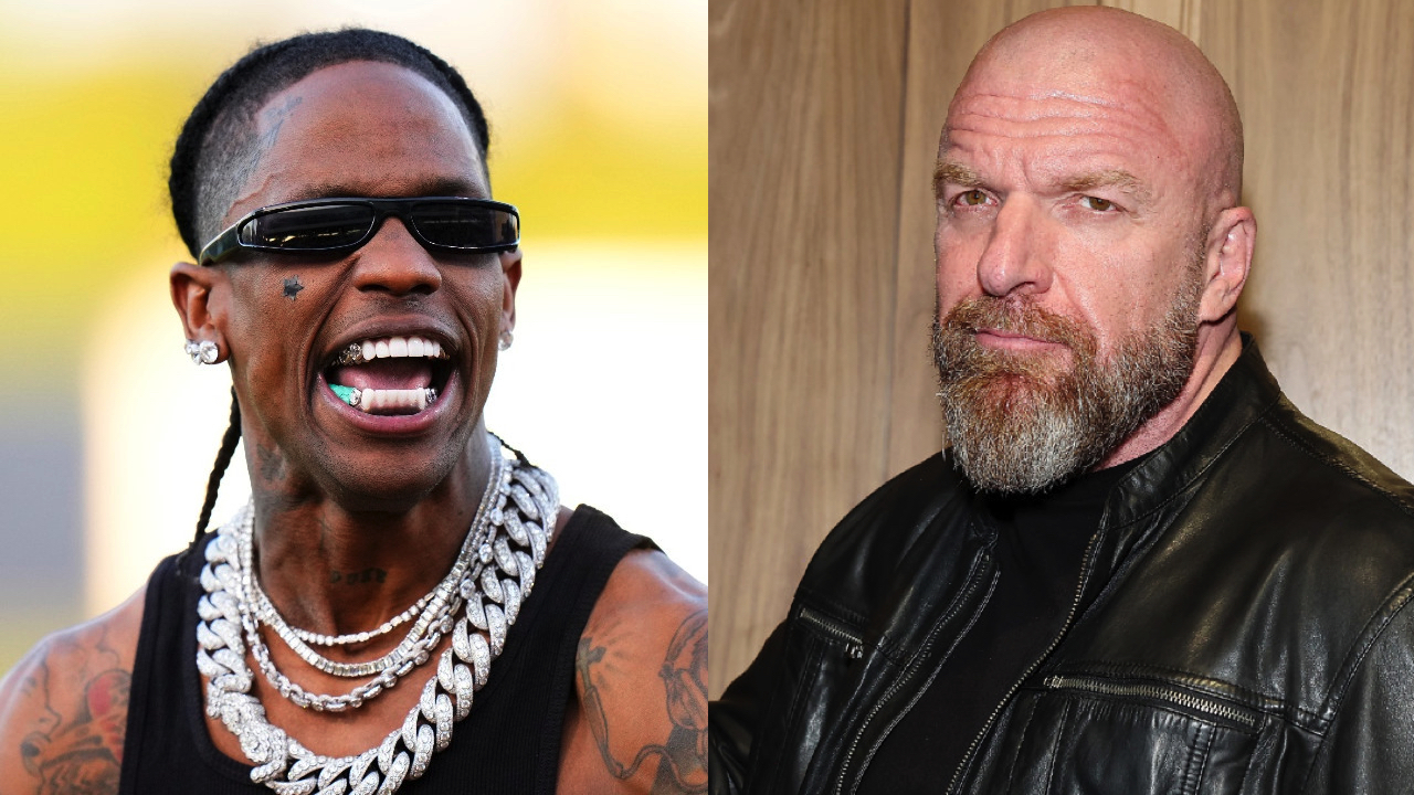 Travis Scott & Triple H Make Major WWE Announcement At ComplexCon ...