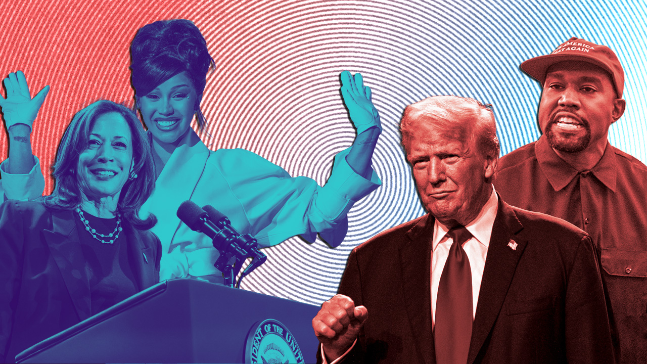 Red Or Blue: Who Is Your Favorite Rapper Supporting In The Presidential ...