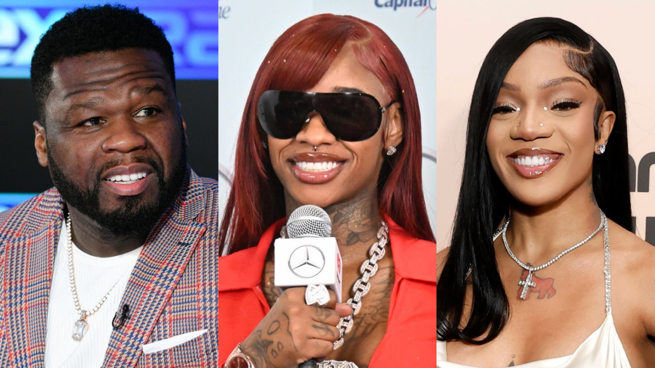 50 Cent Reacts To Being Named In Sexyy Red & GloRilla's Boob Job Convo - HipHopDX