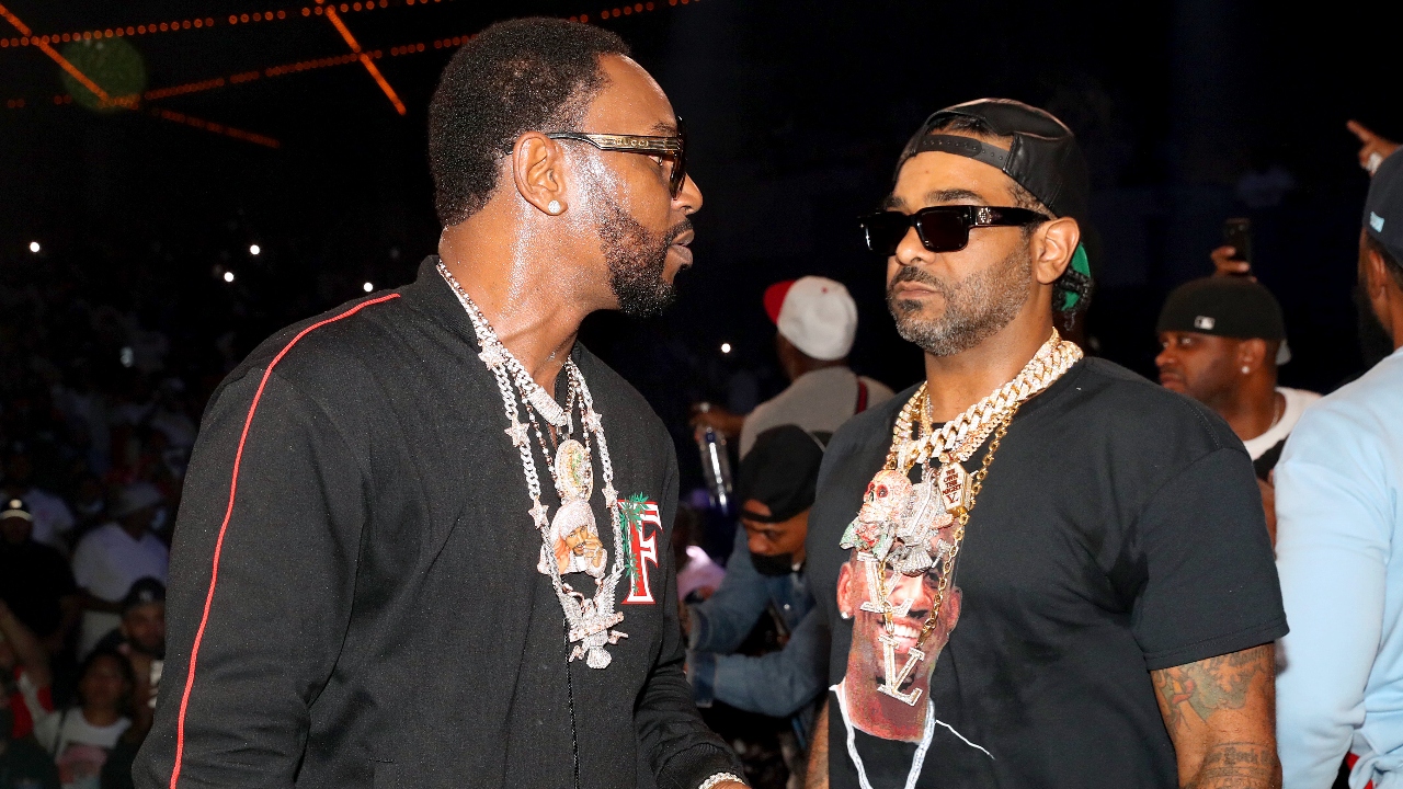 Jim Jones Performs Cam’ron Response Track In Front Of Mural Of Dead ...