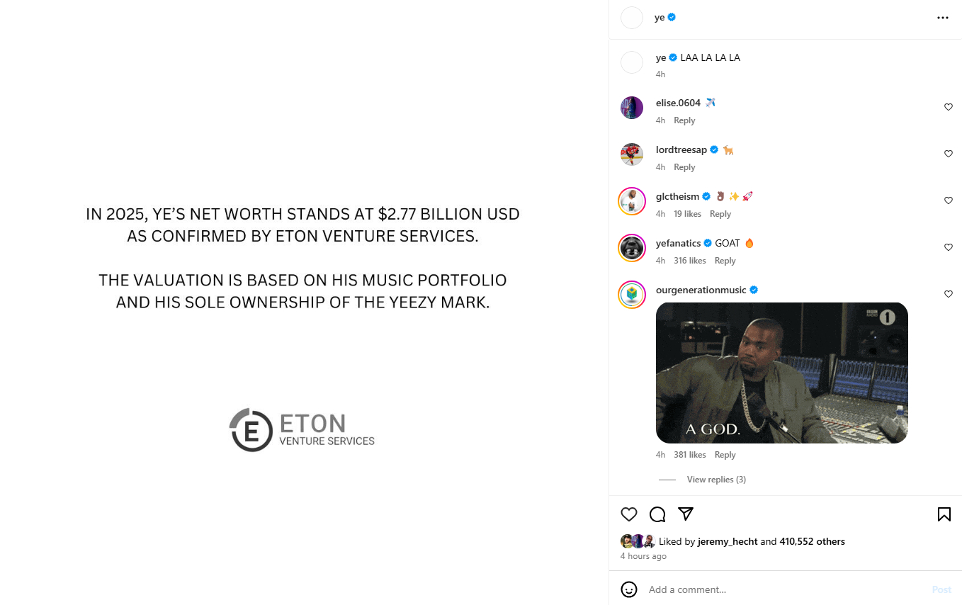 Kanye West Reportedly A Billionaire Again, Surpasses JAY-Z As Richest ...