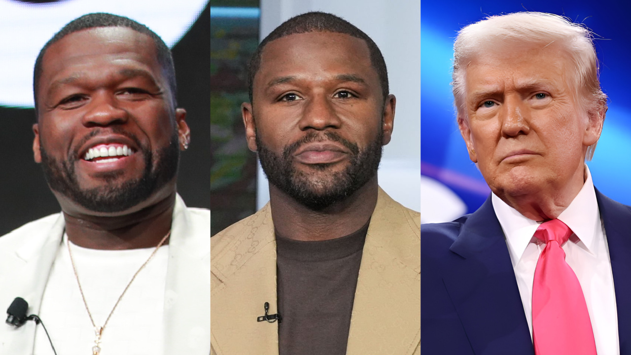 50 Cent Clowns Floyd Mayweather For Calling Donald Trump The 'Best ...