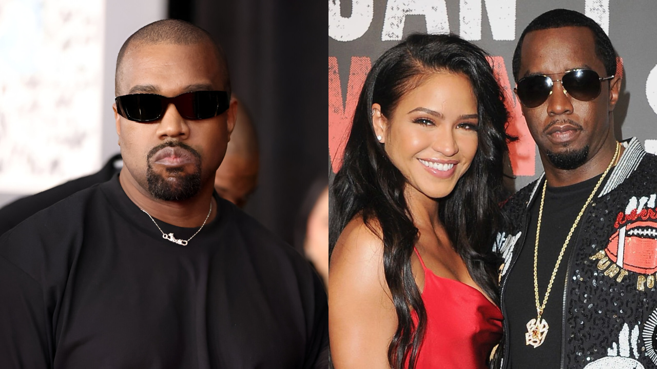 Kanye West Called 'Evil' For Justifying Diddy's Attack On Cassie ...