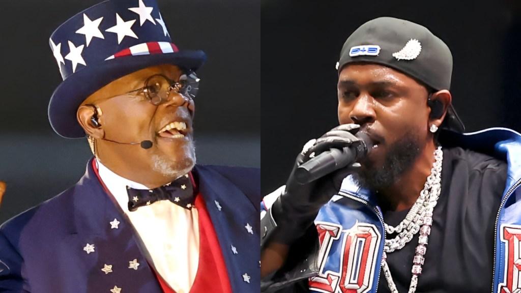 Kendrick Lamar & Samuel L. Jackson Rehearse For Super Bowl In Behind ...