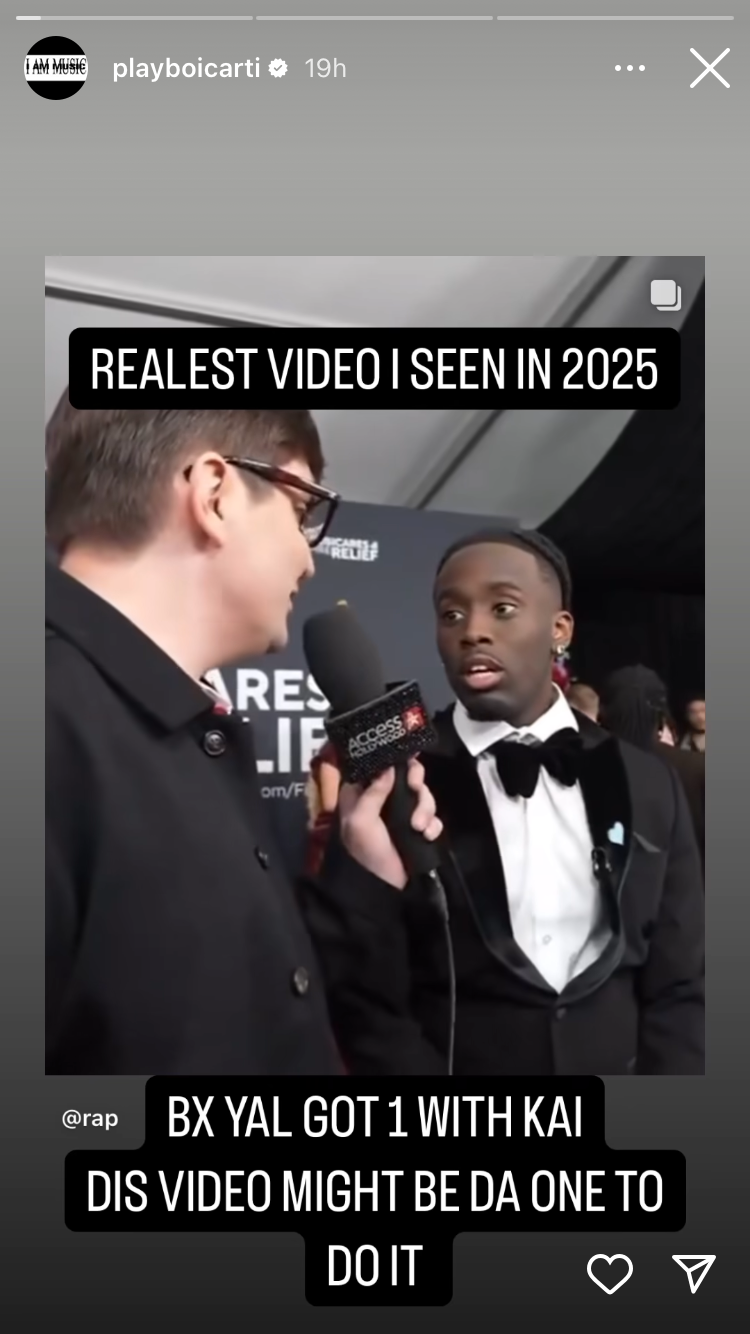 Kai Cenat Might Have Just Convinced Playboi Carti To Drop His 'I Am ...