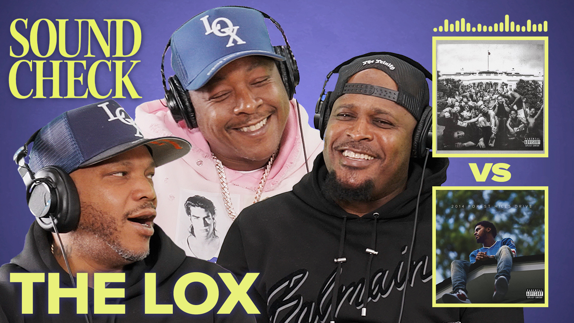 The LOX Choose Between Kendrick Lamar & J. Cole Classics In 'Sound Check': Watch - HipHopDX