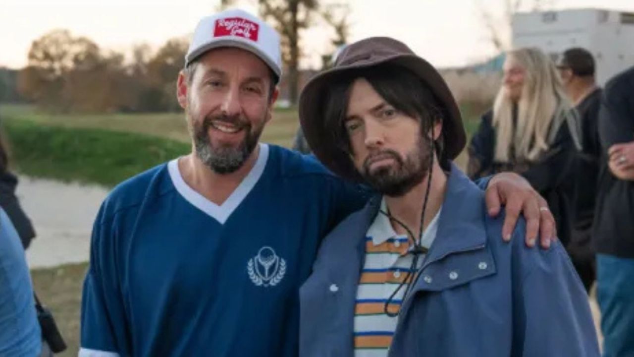 Adam Sandler Reveals Secret Behind Eminem's 'Happy Gilmore 2' Cameo ...